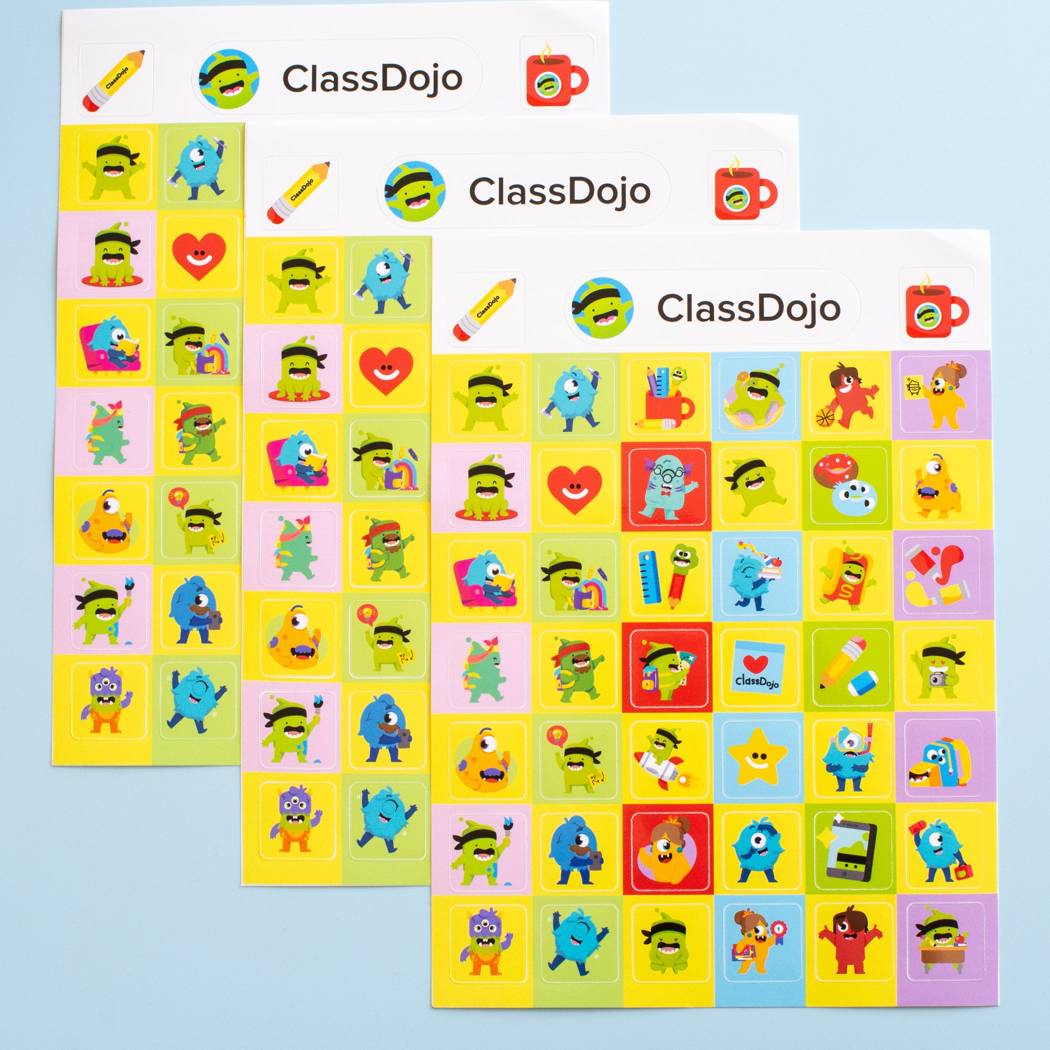 ClassDojo Single Sticker Sheet – ClassDojo Shop